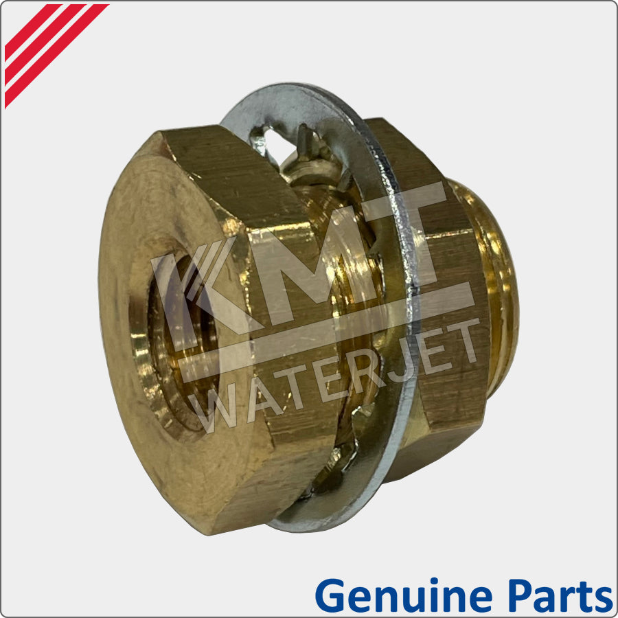 coupling assembly, bulkhead, air, .25 npt, female to female, kmt genui ...